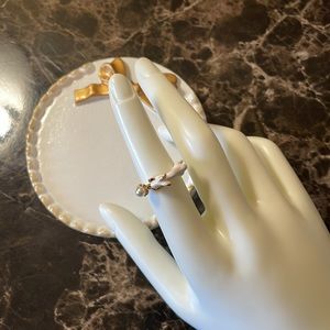 Jewelry | Gold Rabbit Ring With Pearl Accent | Poshmark
